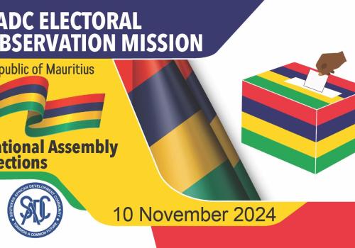 SADC Organ Chairperson deploys the SADC Electoral Observation Mission ... SADC Organ Chairperson deploys the SADC Electoral Observation Mission ...